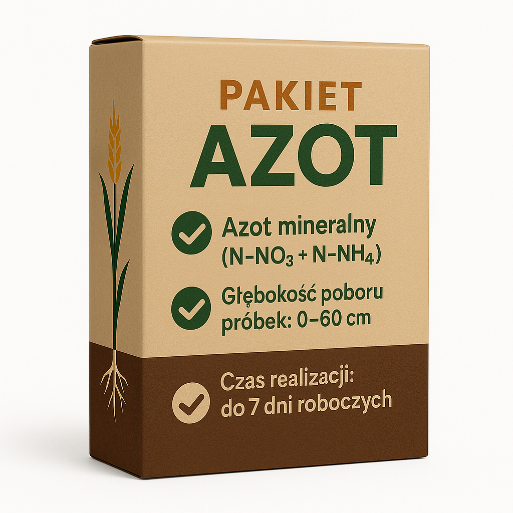 Pakiet azot – badanie azotu mineralnego 0–60 cm | Agralab